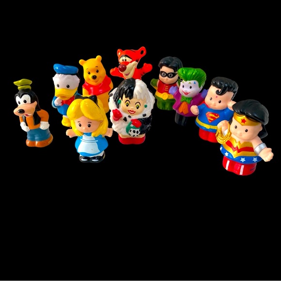 Fisher-Price | Toys | Lot Of Fisher Price Little People Dc Comics ...